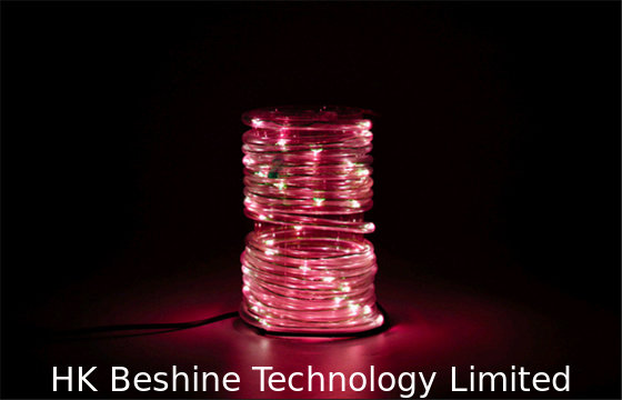 Flexible Red Tube Led String Light With 20 Or 30 Leds Bulbs For Xmas In Home & Garden