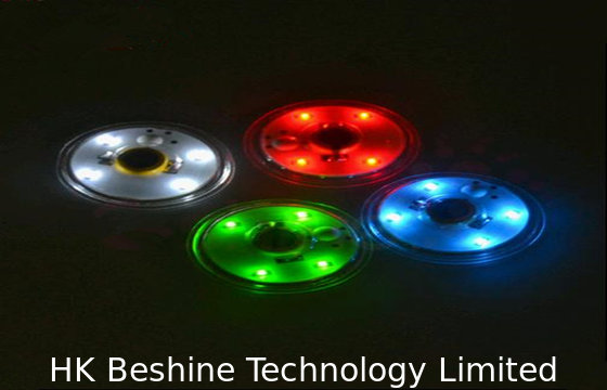 Party Colorful Electroluminescent Products Mini Led Flashing Bottle And Glass Sticker