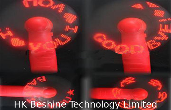 Children's Toy Small Pocket Glossy USB LED Fan With Low Noise For Kids Party