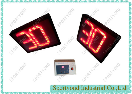 Red LED Water Polo Shot Clock , 30 Seconds Shot Clock Ultra Bright