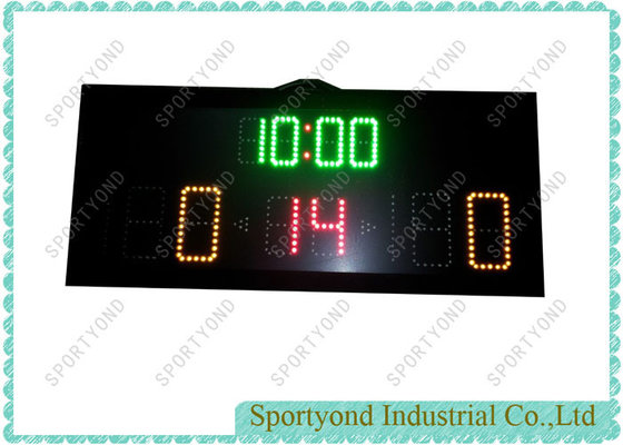 Outdoor Electronic Basketball Scoreboard With Wireless IR Controller , Waterproof IP65
