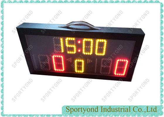 Indoor / Outdoor Handball Scoreboard Display , Viewing Distance 40m