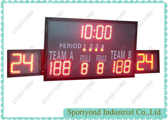 Wireless Control High School Basketball Scores , Digital Led Electronic Scoreboard