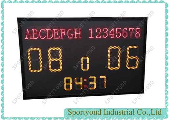 Small Multisport Electronic Football Scoreboard , Soccer Digital Scoring Board