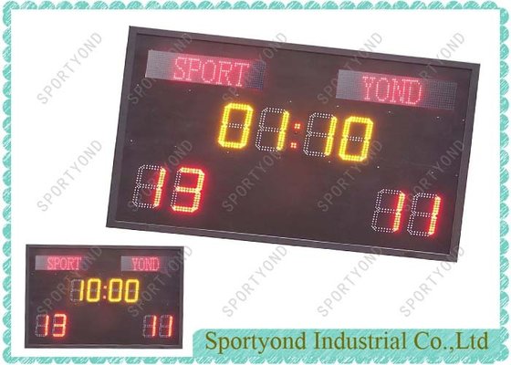 Single Sided Digital Electronic Rugby / Football Score Boards With CE RoHS FCC