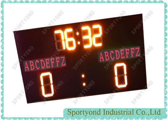 Waterproof Outdoor Led Electronic Football Scoreboard For Five-A-Side Futsal Match