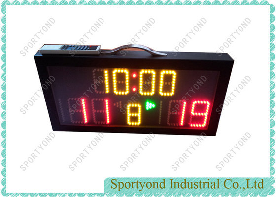 Mini Digital Electronic Scoreboard For Futsal / Handball , Multisport Scoreboard