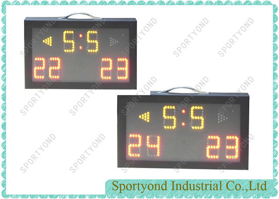 High School Electronic Volleyball Scoreboard , Energy Saving Volleyball Scoring Board