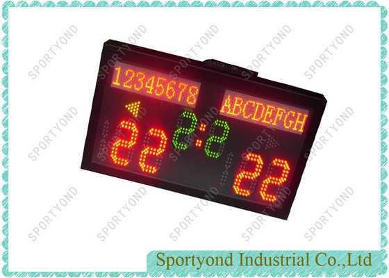Portable Electronic Table Tennis Scoreboard , Ultra Bright LED Volleyball Score Cards