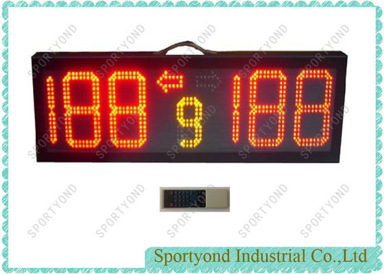 Outdoor Portable Led Electronic Scoreboard Basketball With CE RoHS FCC