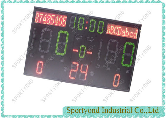 Digital Led Electronic Scoreboard For Basketball , College Basketball Sports Scoreboard