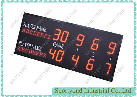 Three Sets Led Digital Electronic Scoreboard For Tennis Game 1.8m x 0.8m