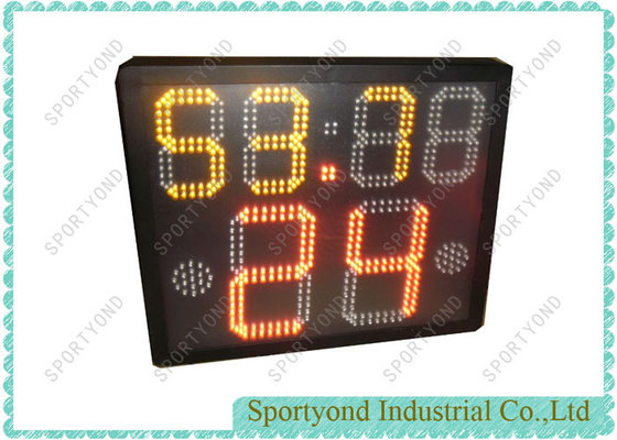 Electronic LED College Basketball Shot Clock With Game Period Time 54 X 47cm