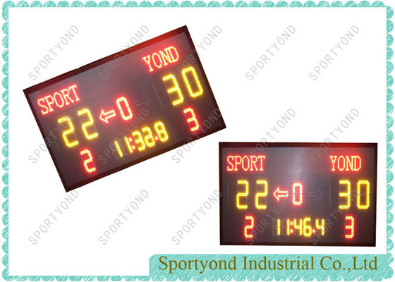 Led Electronic College Basketball Scoreboard , Gym Electronic Scoring Board