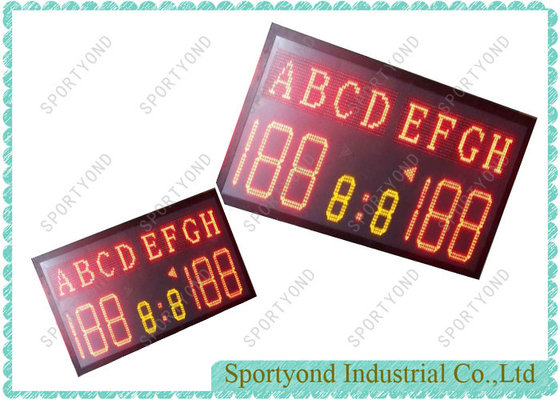 LED Digital Electronic Volleyball Scoreboard With Wireless Remote , Stadium Scoreboard