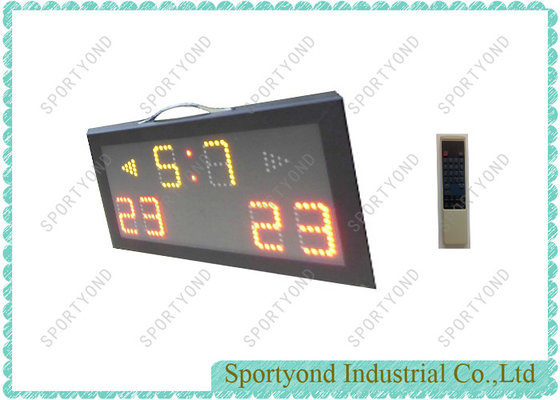 Portable Electronic Volleyball Scorecard , Single Face Led Digital Scoring Board