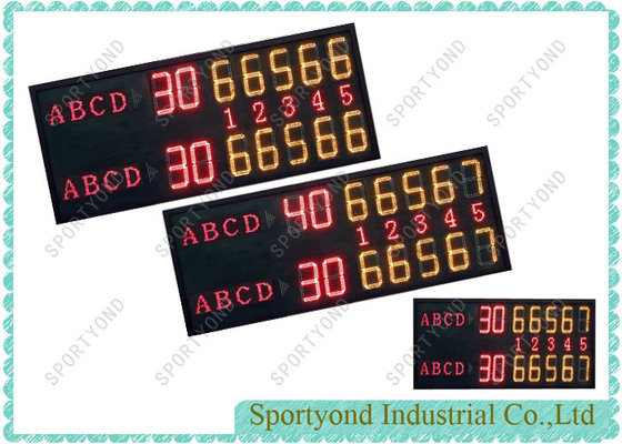 Super Bright Led Electronic Tennis Score Cards With Player Name Display
