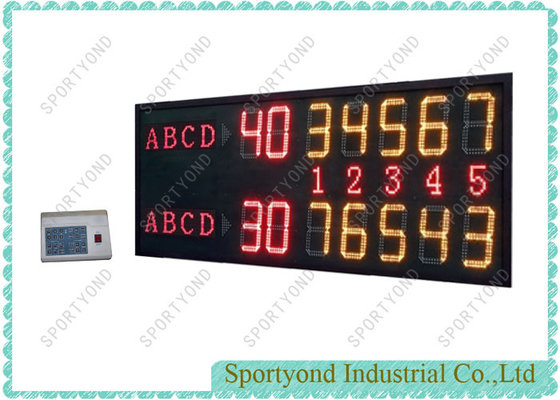 5 Sets Display Panel Electronic Tennis Scoreboard With Led Digital Scoreboard