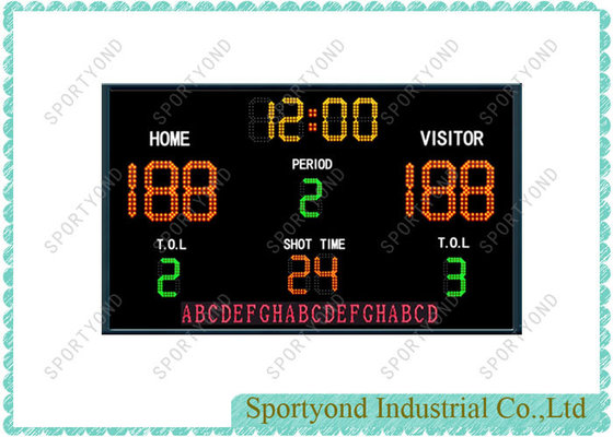 Digital LED Electronic Scoreboard Basketball Scoring Board For Basketball Club