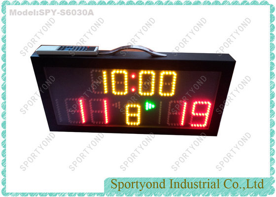 Sports Stadium Portable Electronic Scoreboard With Club Digital Scores Display 