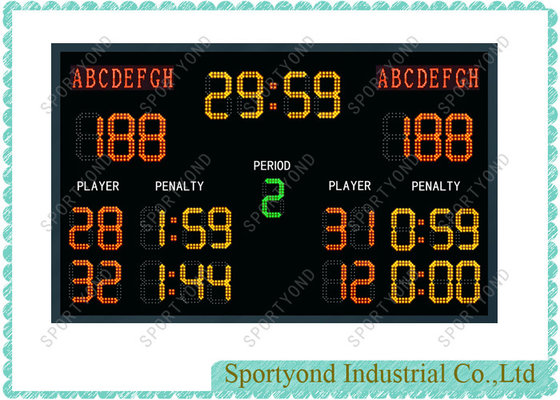 AC 110 Volt , AC 240 Volt Electronic Handball Scoreboard High Bright Score Display