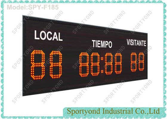 Small Red Multi Sport Electronic Football Scoreboard For Rugby Scoreboards