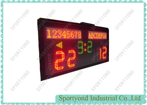 Wireless Indoor LED Electronic Volleyball Scoreboard Sports , Electronic Team Name
