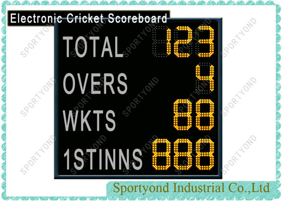 Custom Amber Electronic Portable Cricket Scoreboard Led Digit Scores Display