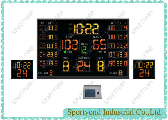America Basketball Shot Timer And LED Electronic Scoreboard Built-In Buzzer