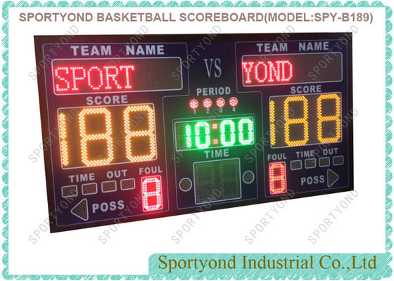 Australia Electronic Basketball Scoreboard , 240V Power Basketball Digital Scoreboard