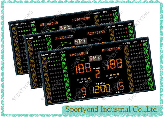 Indoor Electronic Basketball Spain World Cup Scoreboard And 24 Second Shot Clock