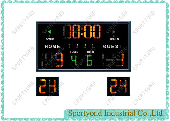 Indoor Multisport Electronic Basketball Scoreboard And Basketball Shot Clock
