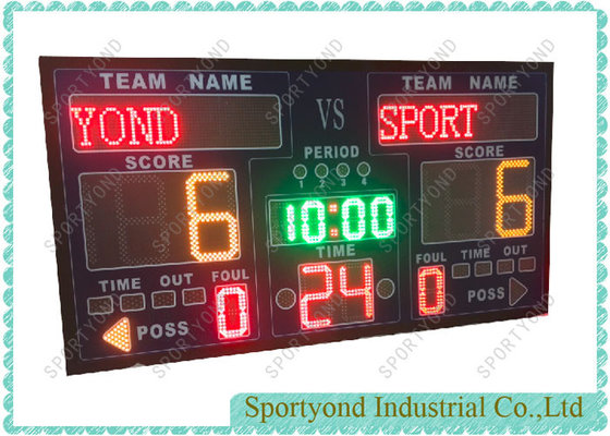 Indoor / Outdoor Small Electronic Scoreboard Timer For Basketball Match
