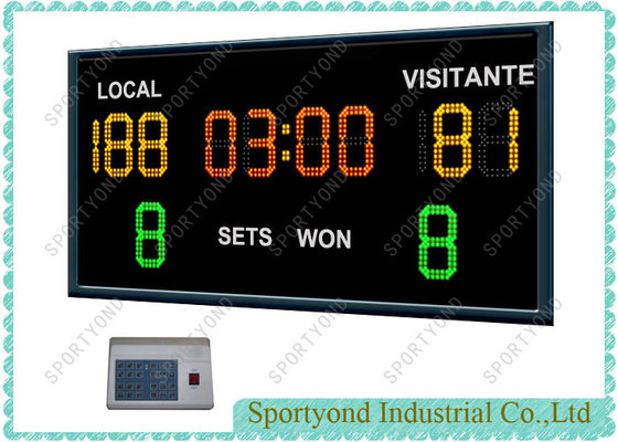 Super Bright LED Volleyball Electronic Scoreboard For Basketball