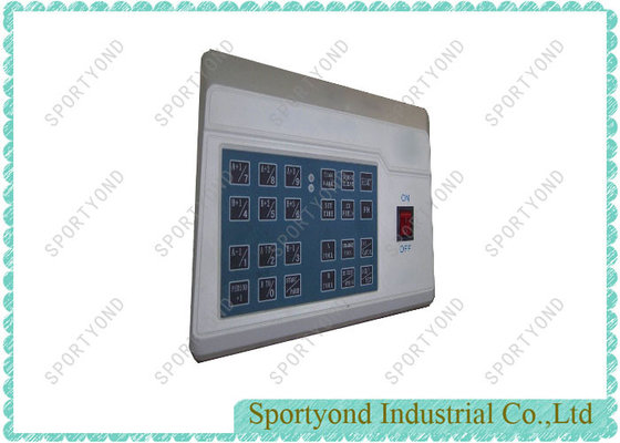 Red HD Stadium Game Digital Basketball Scoreboard With Buzzer , CE RoHS
