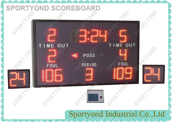Counter Equipment LED Electronic Basketball Scoreboard Two 24 Seconds
