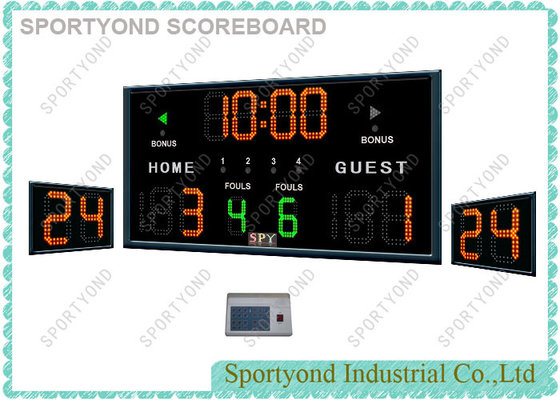 Multisport Basketball Digital Scoreboard Combined 24 Seconds Attack Timers