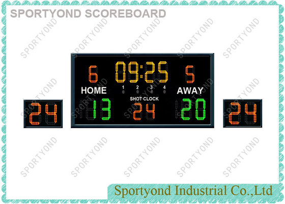 Wireless Match Electronic Basketball Scoreboard Maker and Shot Timer LED Display