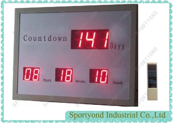 Innen-/geführte Digitaluhr-Anzeige im Freien mit drahtloser IR-Konsole 90cm x 60cm