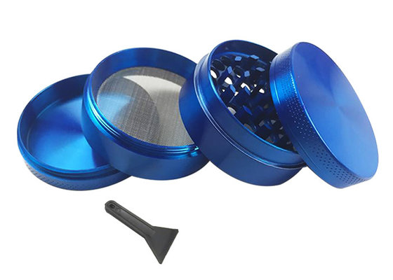 Grinders Herb Metal Ginder , 55 Mm 4 Layer Tobacco Grinder For Smoking