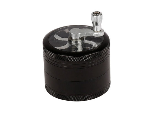 Tiny Size 4 Piece Electronic Herb Grinder , Spice Folding Handy Mill Weed Grinder