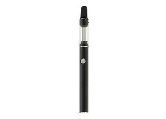 Ceramic Coil CBD Oil Cartridge 510 Thread CBD Tank Quartz Tube 0.8ml Black