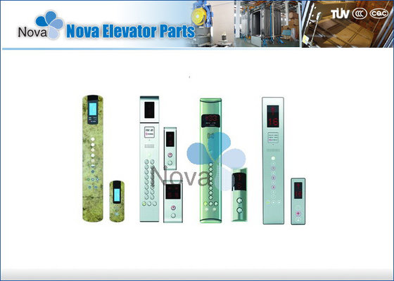 Custom COP LOP Elevator Control System with LED Background Lighting