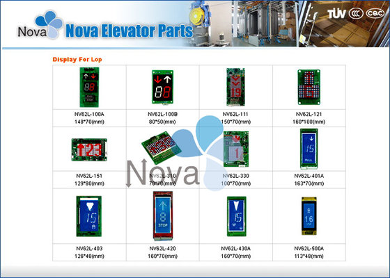 Intelligentized Elevator Control System , Lift COP LOP HOP Display Module