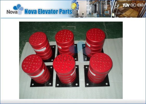 PU Rubber Buffer Elevator Safety Components with 9600KG Loading Weight