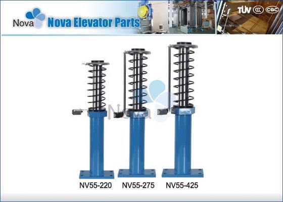 NETEC Passed Elevator Safety Components , 5300KG Elevator Hydraulic Buffer