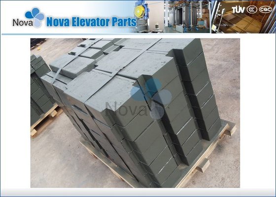 Customization Elevator Compound Counterweight Block with 52KG Loading Weight