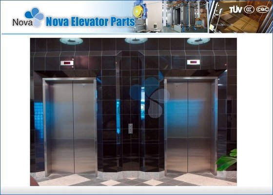 800KG Glearless Passenger Elevators , Low Noise Automatic Hotel Elevator