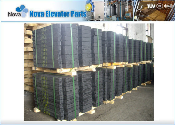 30kg ~ 55kg Cast Iron Lift Counterweight , Elevator / Lift Parts