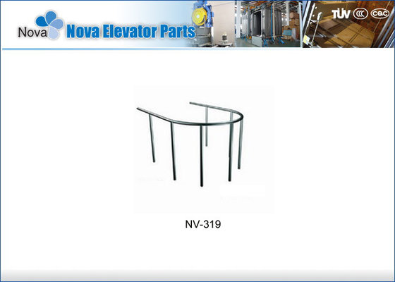 Elevators Components / Parts , Stainless Steel Observation Elevator Handrail
